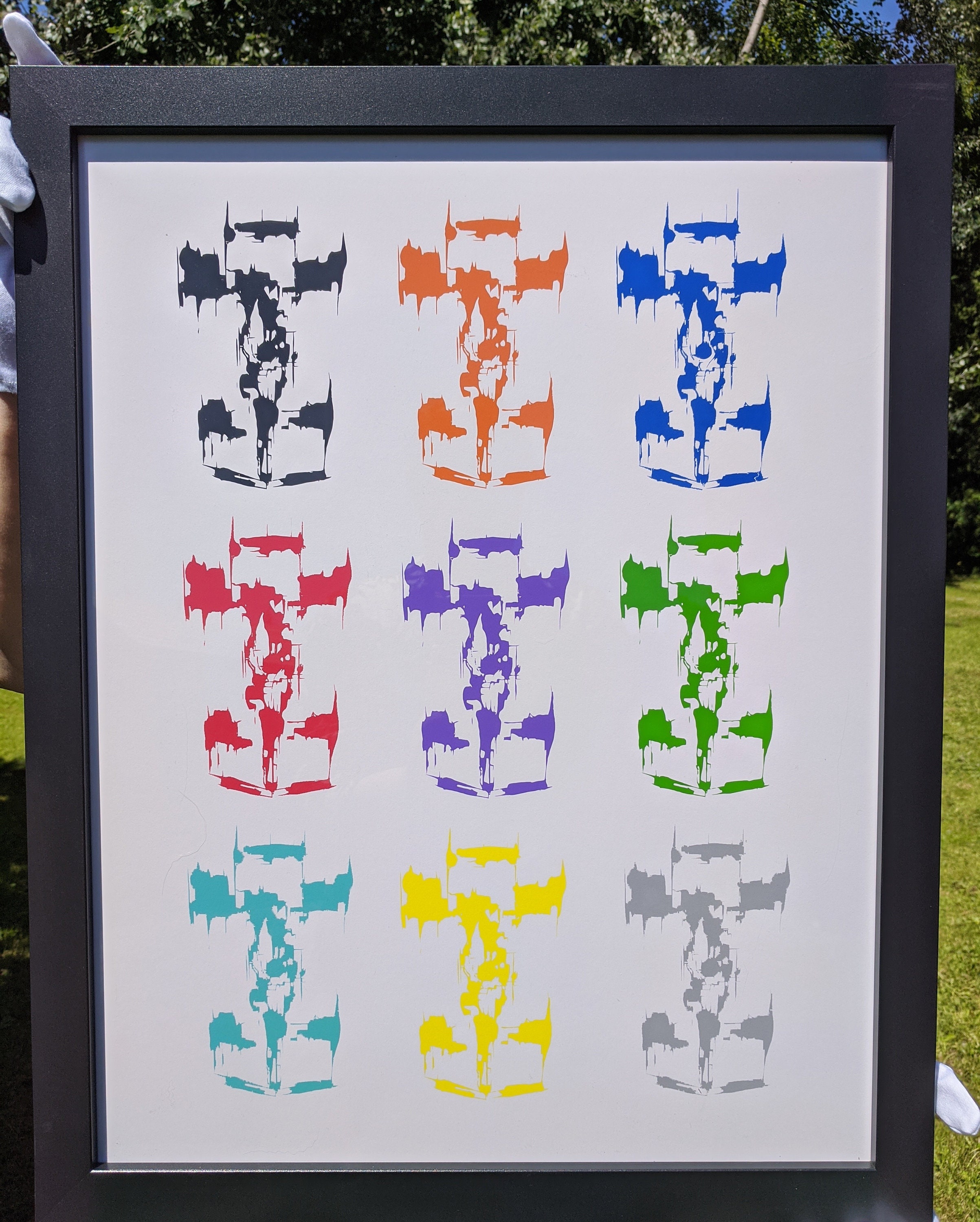 POP GRID. Poster - F1 Wall Art - F1 Art by David Tyers - Etsy