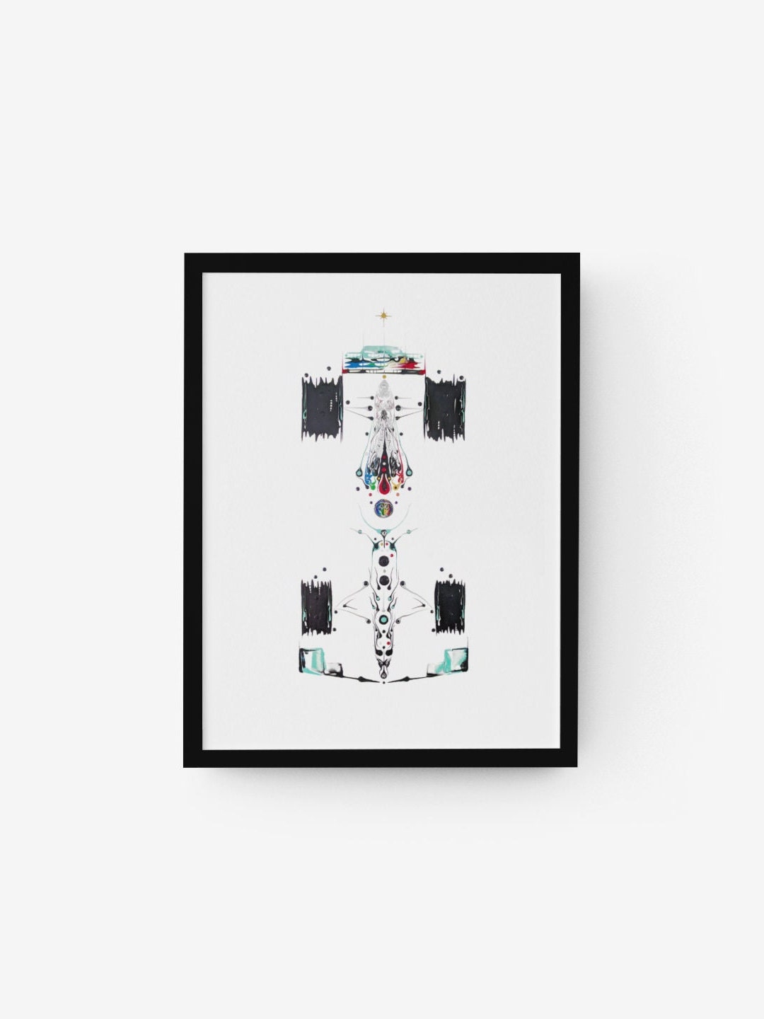 Sir Lewis Hamilton [love is Love] Fine Art Print - F1 Wall Art - F1 Art ...