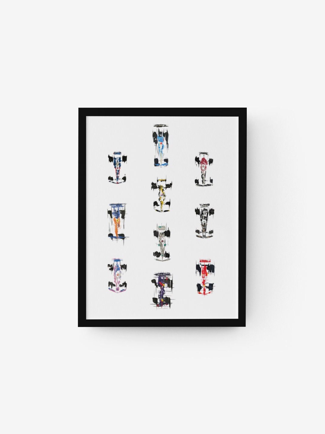 The Grid Fine Art Print - F1 Wall Art - F1 Art by David Tyers - Etsy