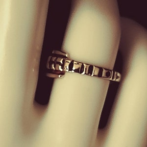 Sterling Silver Adjustable Fork Ring, Cocktail Fork, Made Into a Ring ...