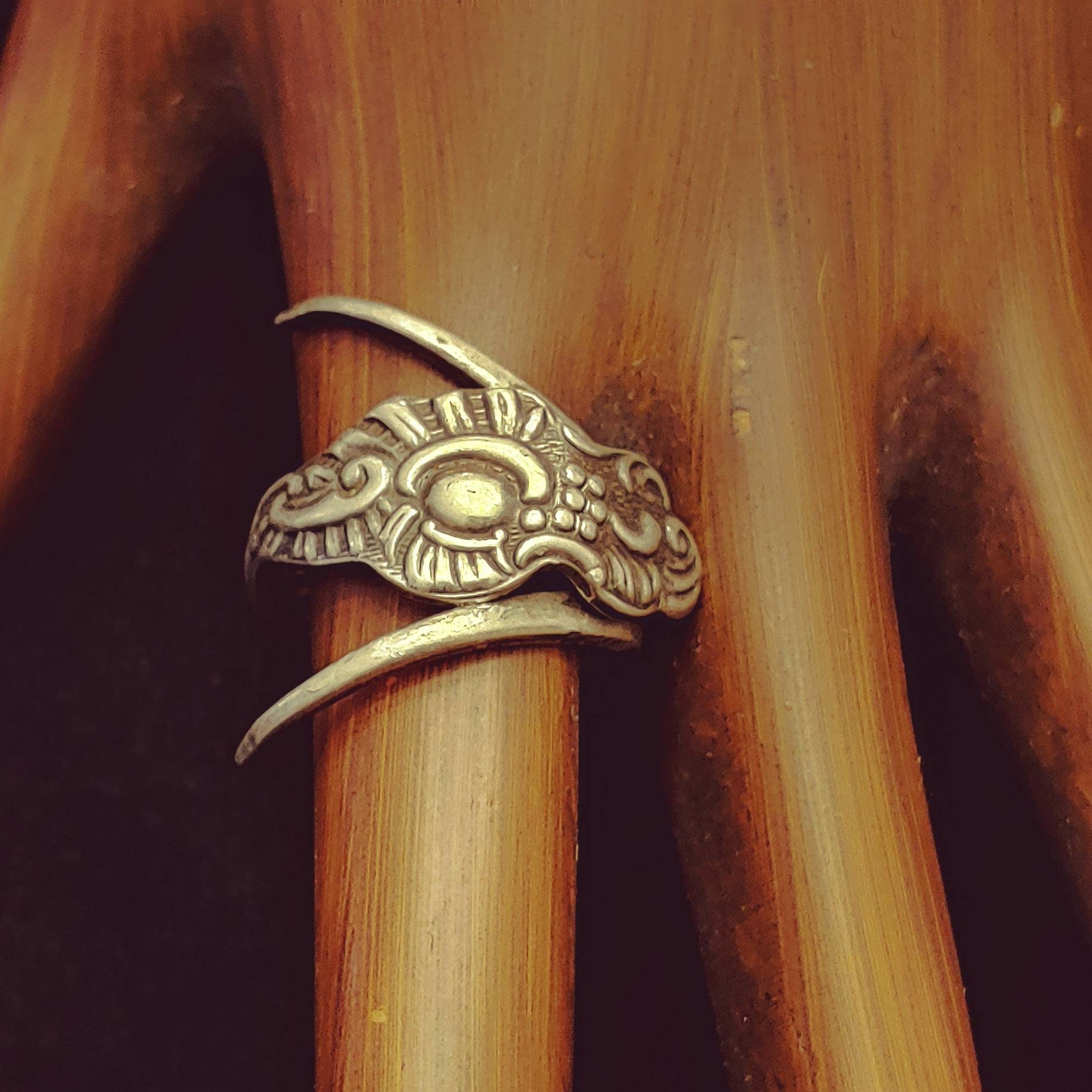 Vintage Cocktail Fork Made Into a Ring, Flatware Jewelry, Silverware ...