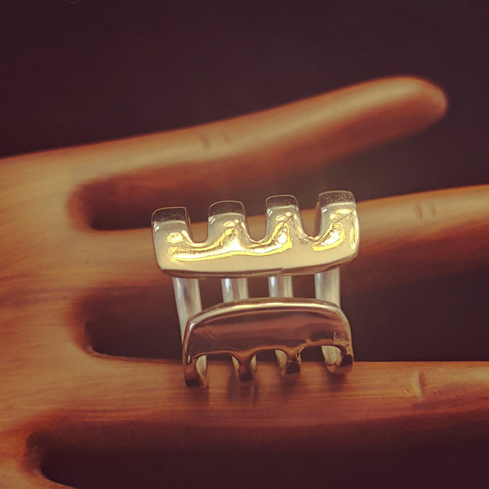 Stainless Steel Fork Ring Flatware Jewelry Full Fork Tines - Etsy