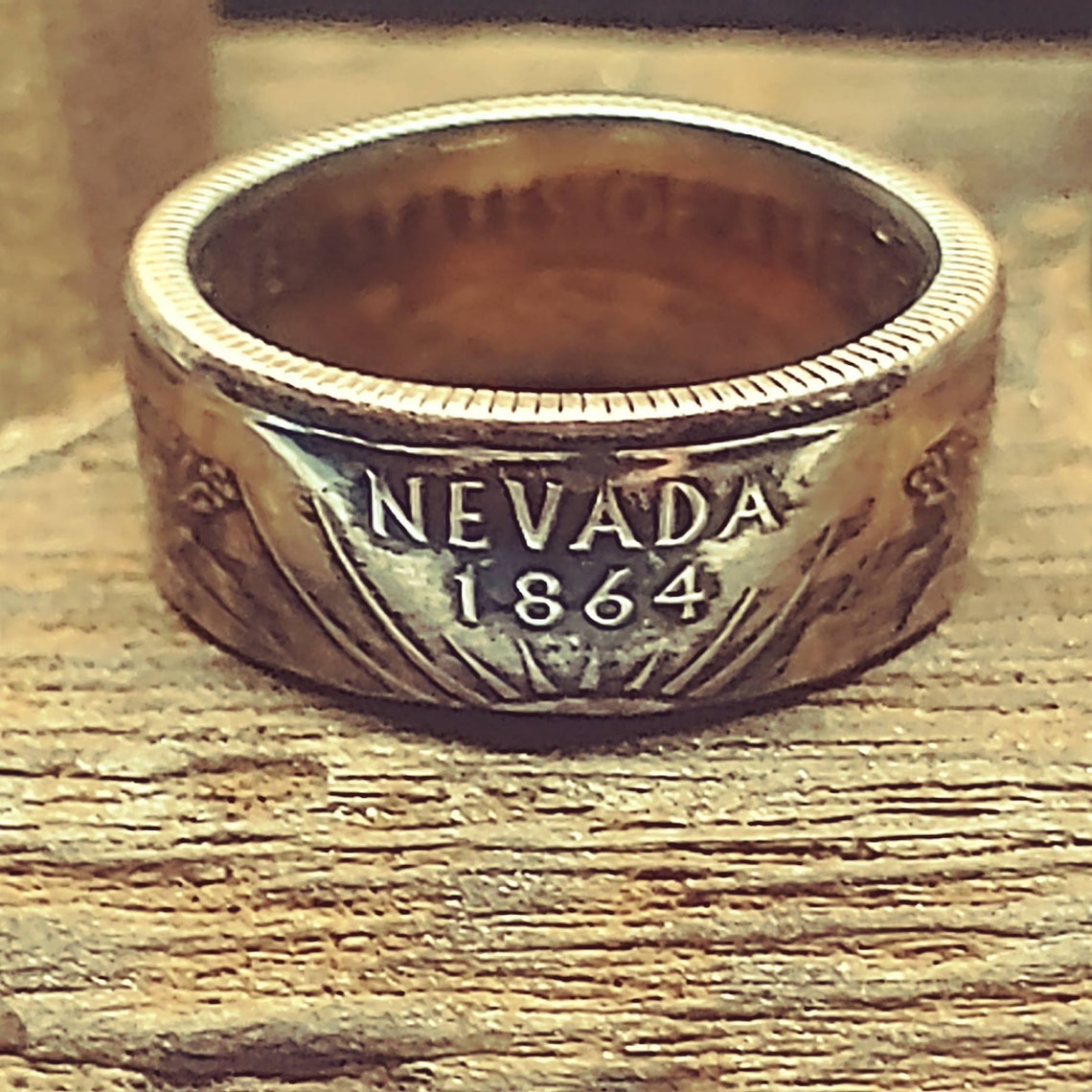 State Quarter Ring 50 States Coin Rings Coin Jewelry - Etsy