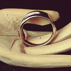 Sterling Silver Adjustable Fork Ring, Cocktail Fork, Made Into a Ring ...