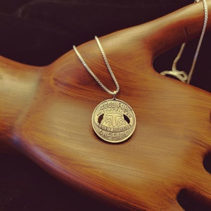 L.A. Coin Pendant Los Angeles M.T.A. on 20 Plated - Etsy