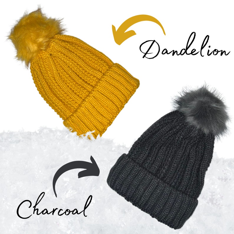 Satin Lined Wooly Winter Hat: Unisex Knit Beanie - Etsy