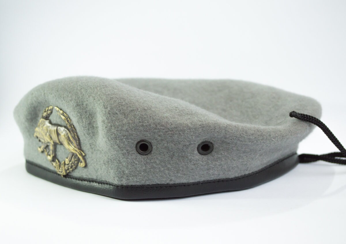 Ukrainian Military Army Beret With Cockade. Special Operations Forces ...