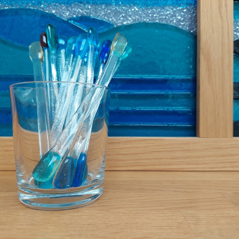 Glass Stir Sticks - Etsy