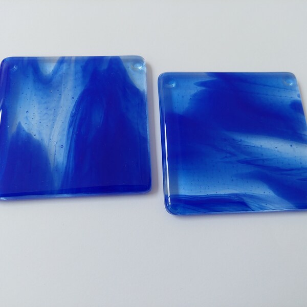 Blue Coasters - Etsy
