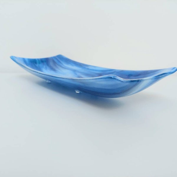 Large Glass Platter - Etsy