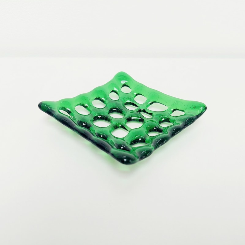 Green Soap Dish - Etsy
