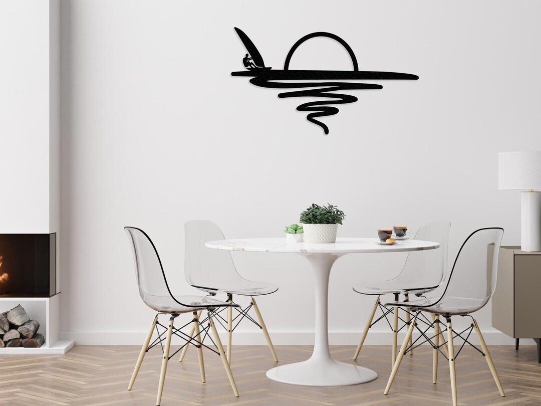 Windsurfer, Nautical Art, Coastal Decor, Surfing Print,ocean Lovers ...