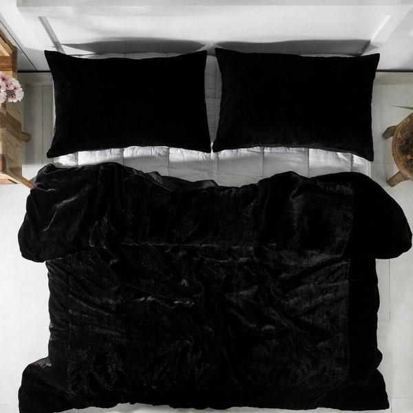 Velvet Duvet Cover - Etsy UK