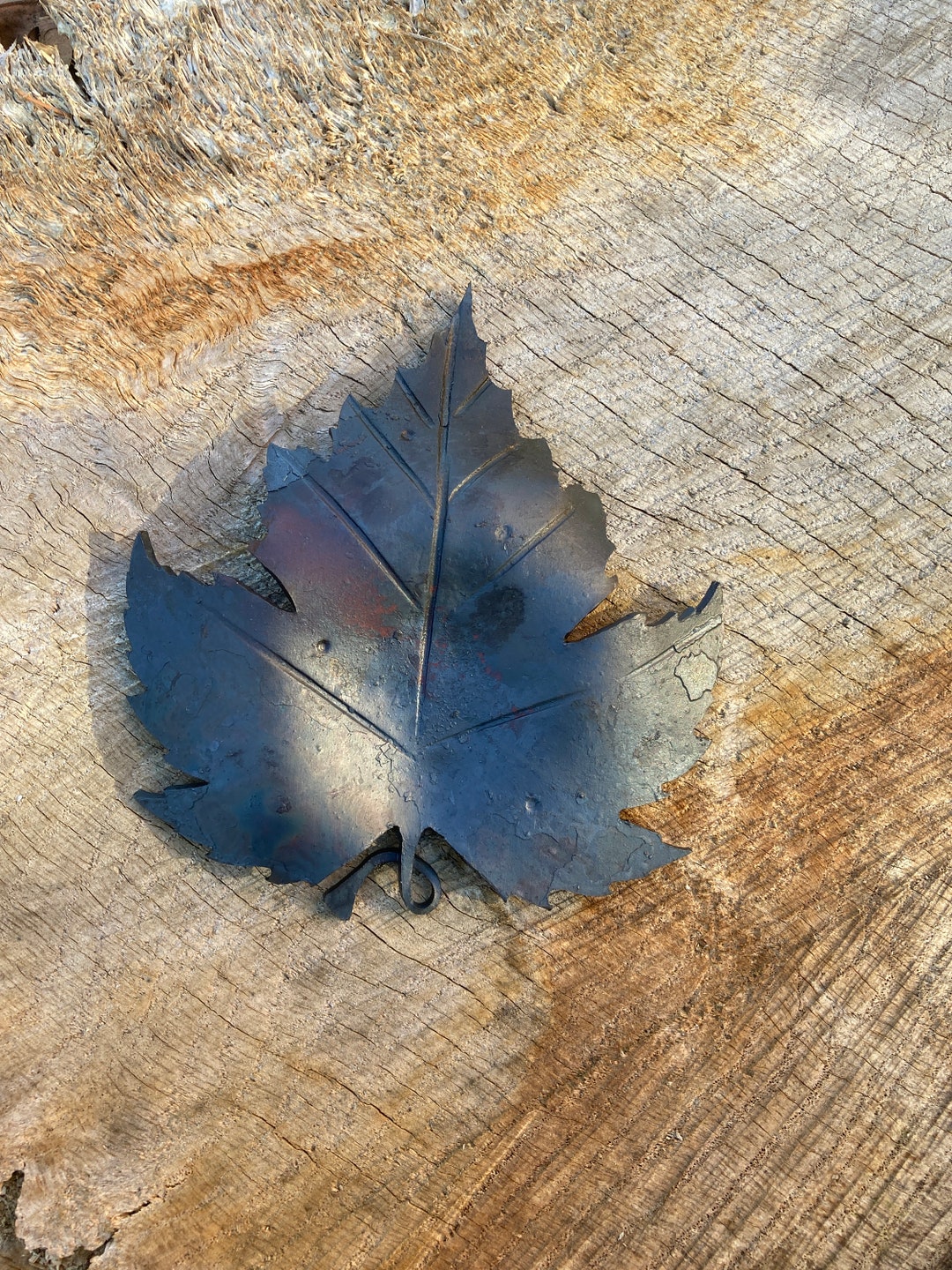 Blacksmith Made Maple Leaf Spoon Rest - Etsy