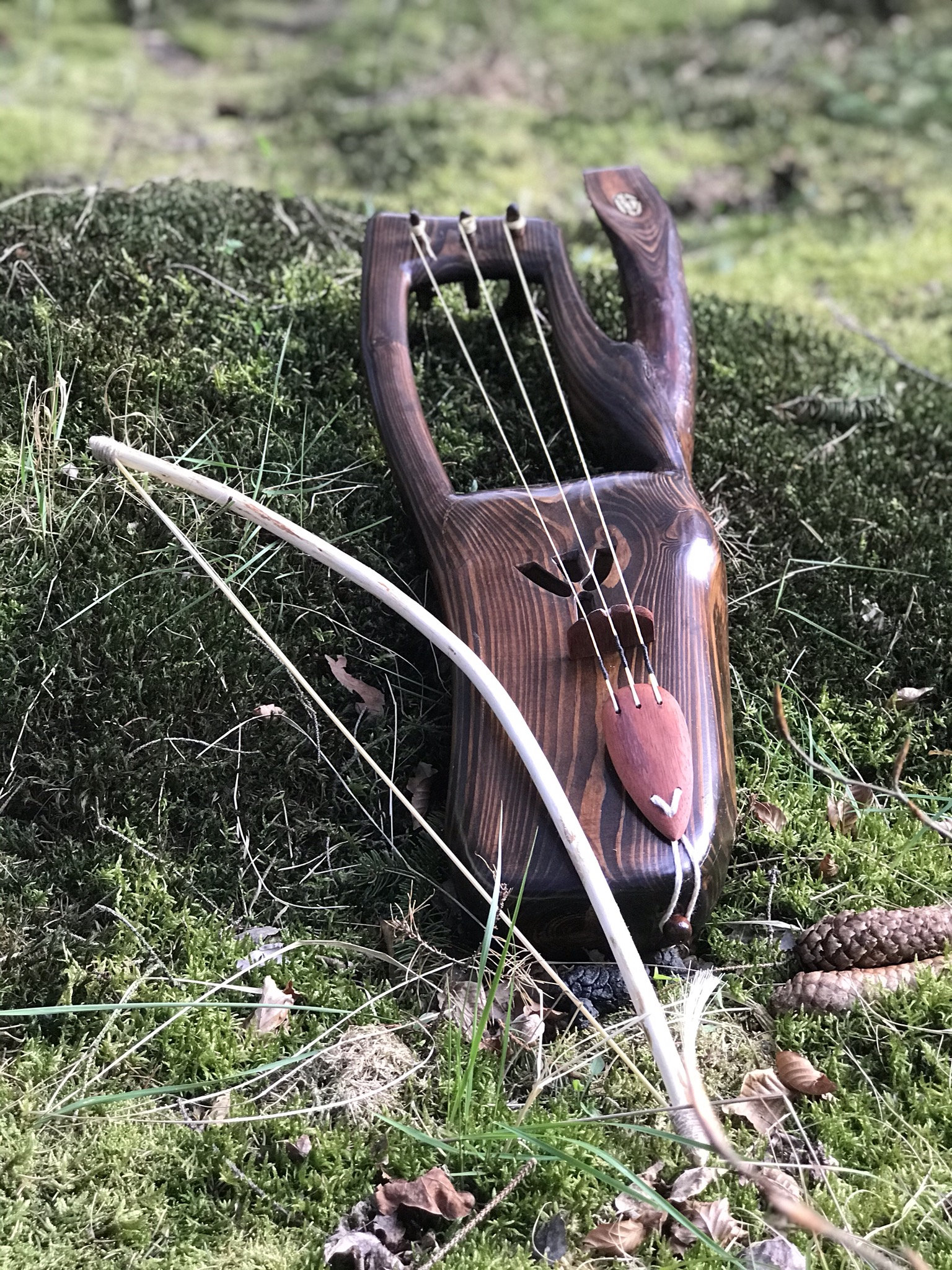 Custom Musical Instruments:taglharpa/jouhikko - Etsy