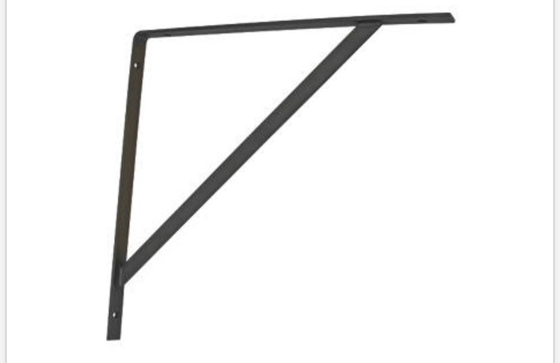 Live Edge Floating Oak Breakfast Bar - Etsy UK