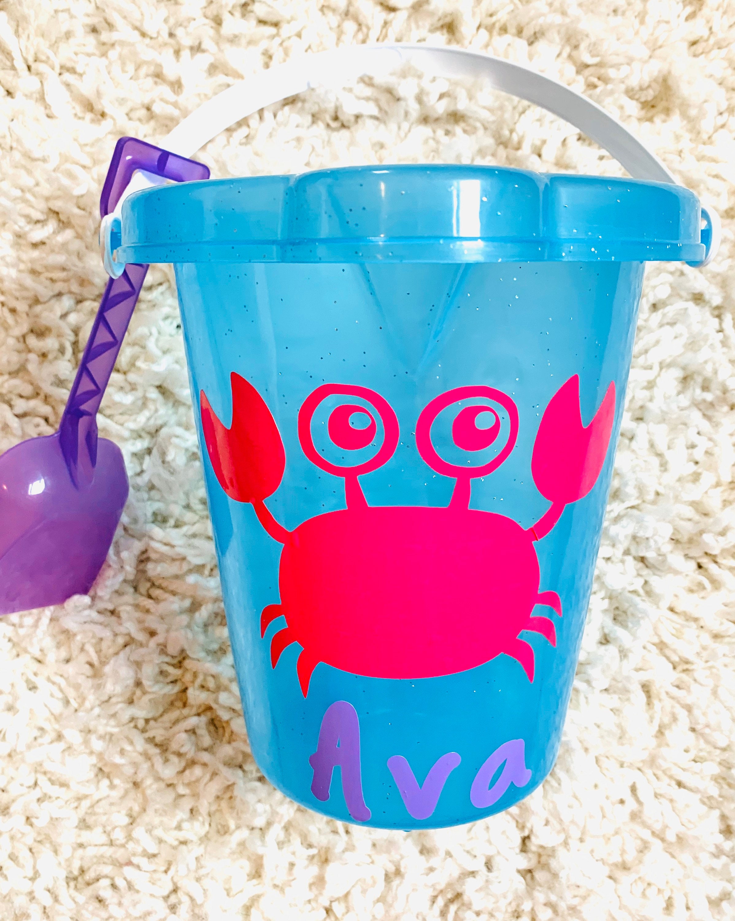 Personalized Beach Buckets - Etsy