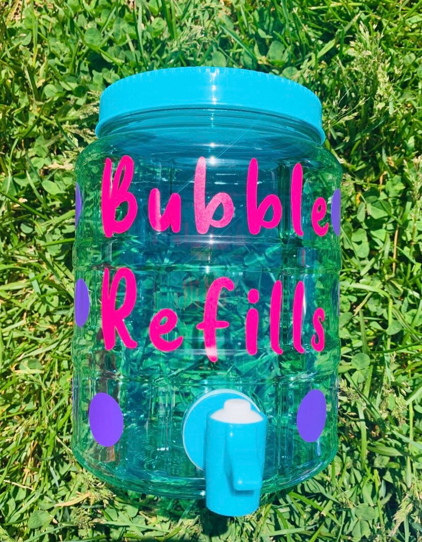 Bubble Refill Bucket - Etsy
