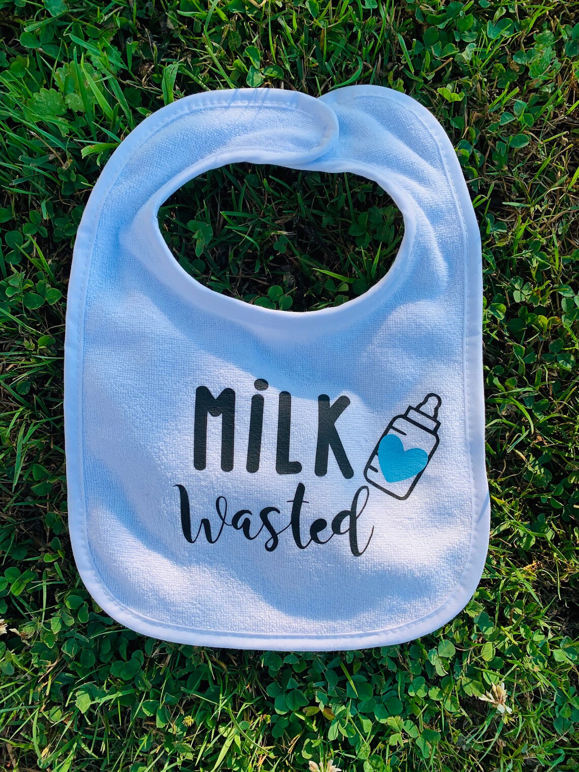 Milk Wasted Baby Bib - Etsy