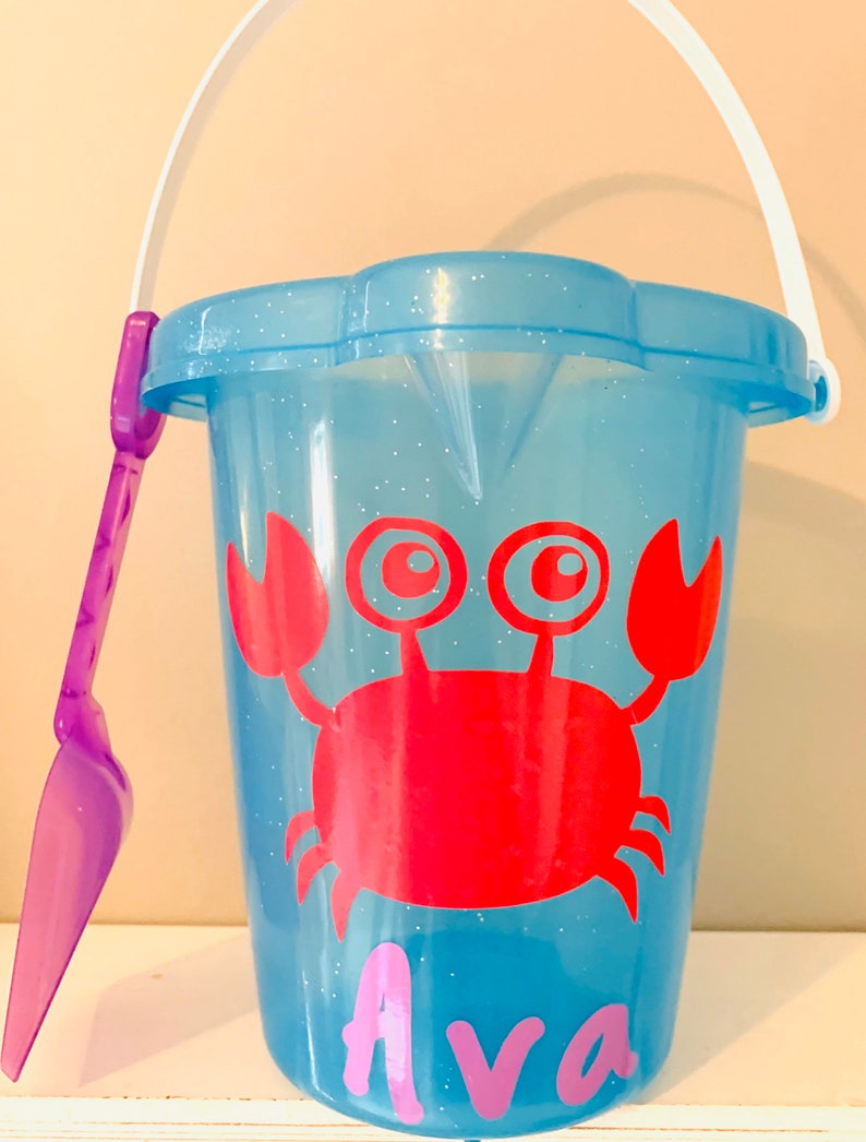 Personalized Beach Buckets - Etsy