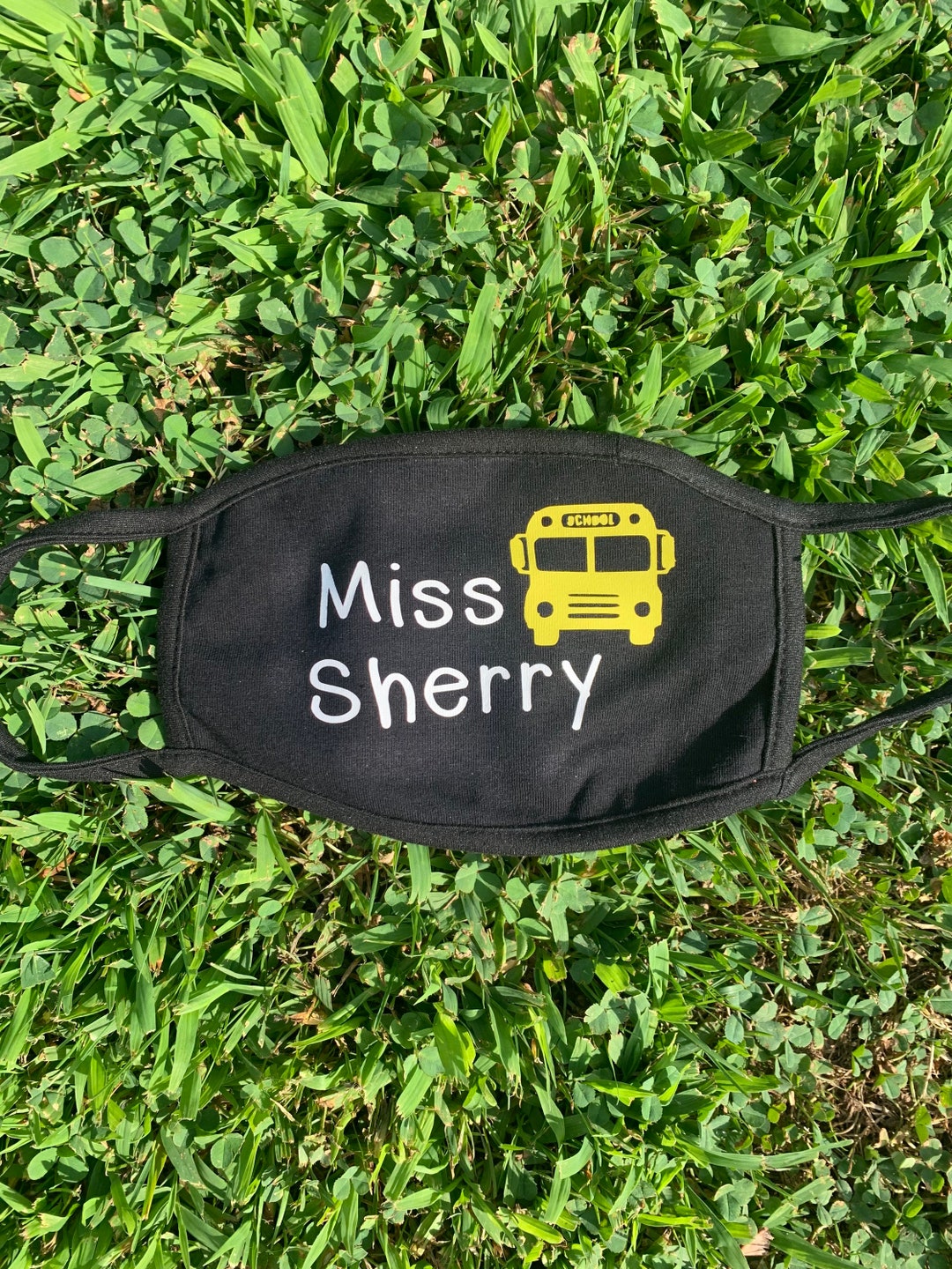 Personalized Bus Driver Mask - Etsy