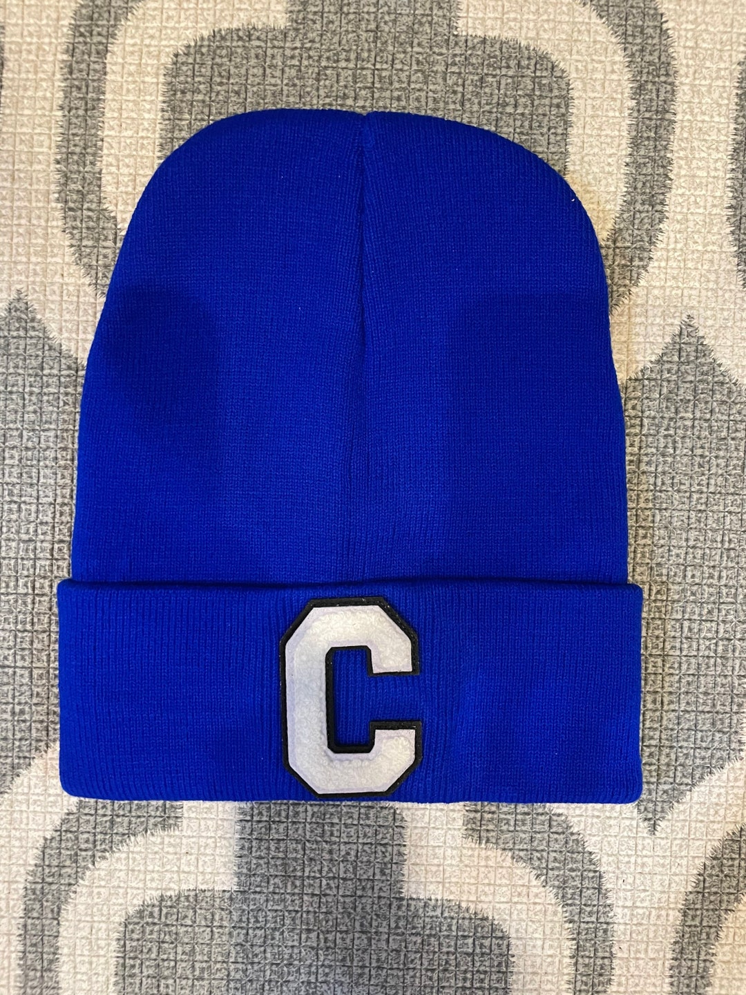 Varsity Letter Beanie - Etsy