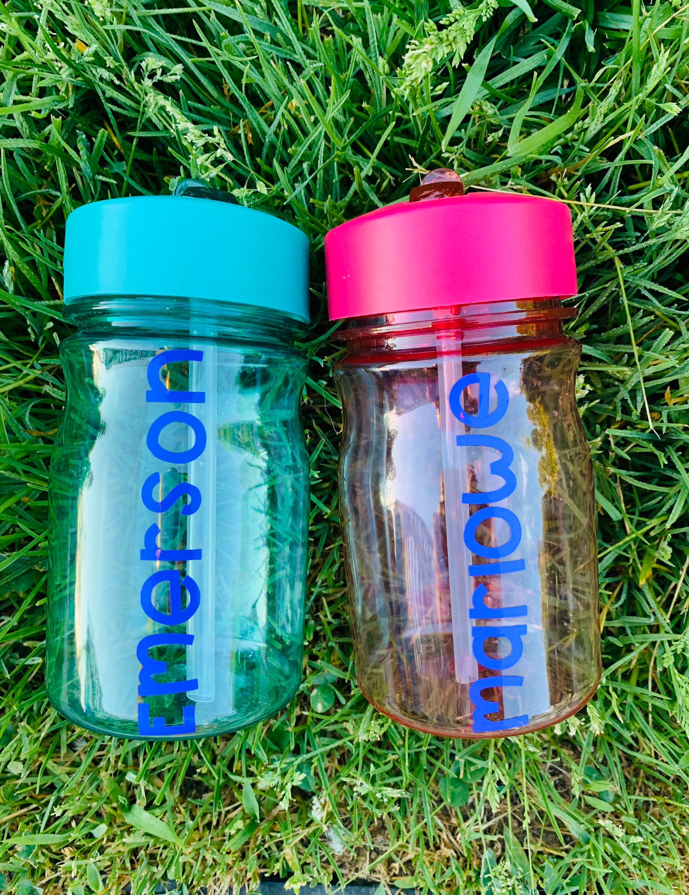 Personalized Short Water Bottles - Etsy