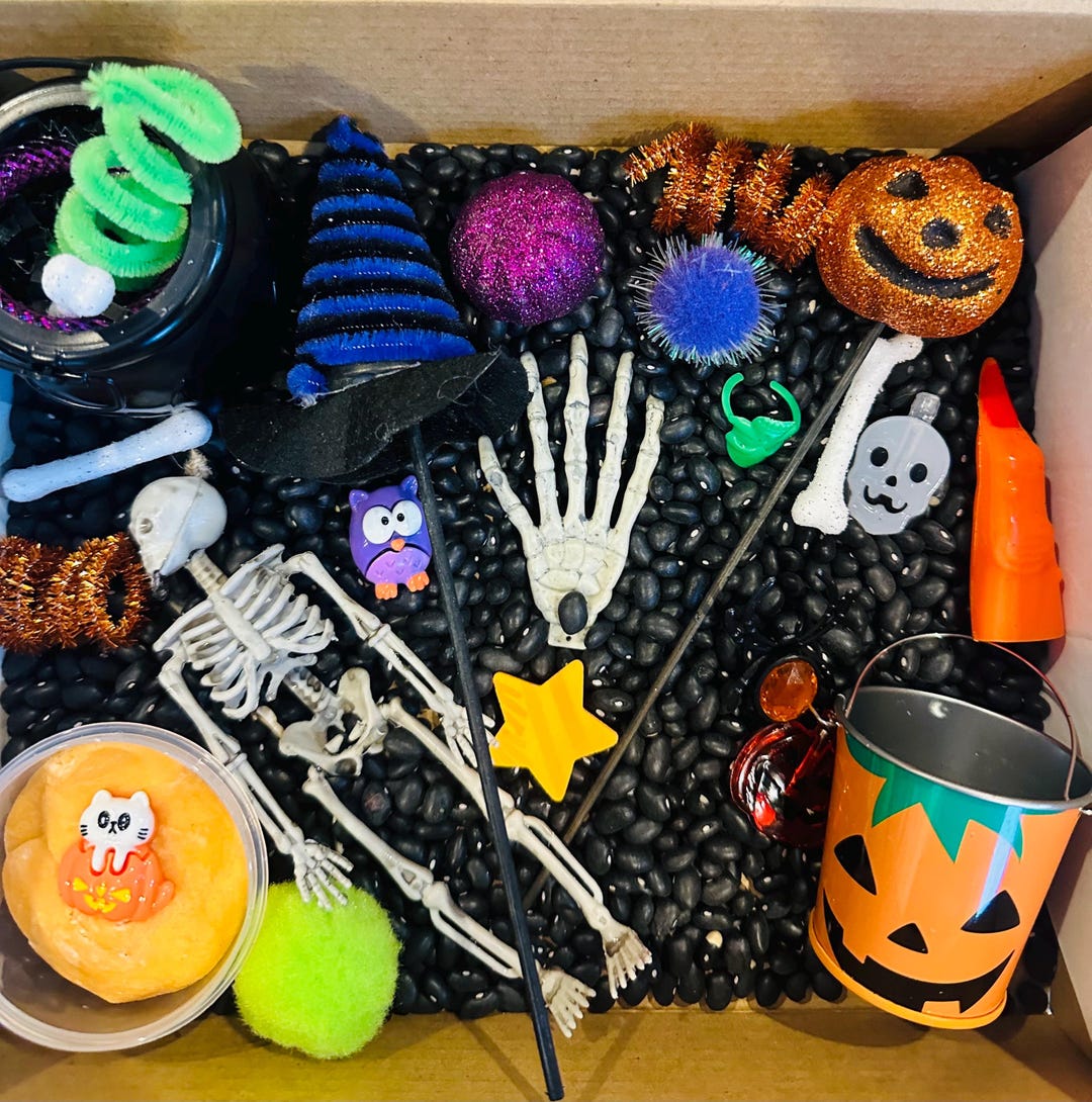 Halloween Themed Sensory Box - Etsy