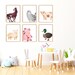 Farm Animal Set Digital Prints, Pig, Horse, Cat Cow Sheep Duck, Kids ...
