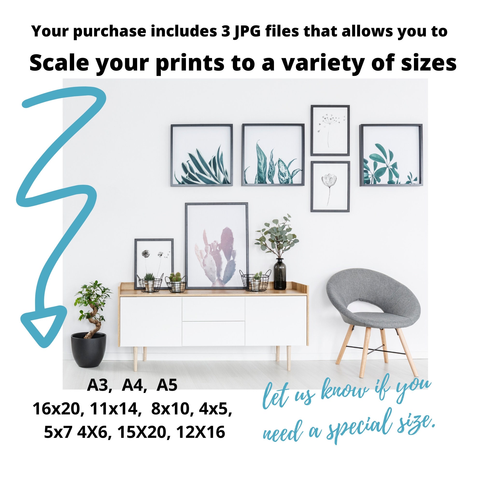 Farm Animal Set Digital Prints, Pig, Horse, Cat Cow Sheep Duck, Kids ...