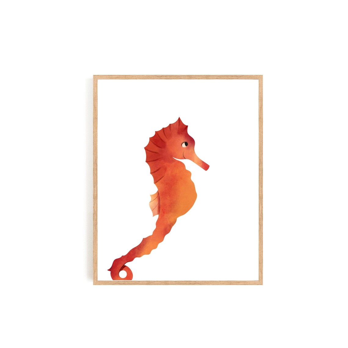 Under the Sea Wall Art Ocean Fish Turtle and Sea Horse - Etsy