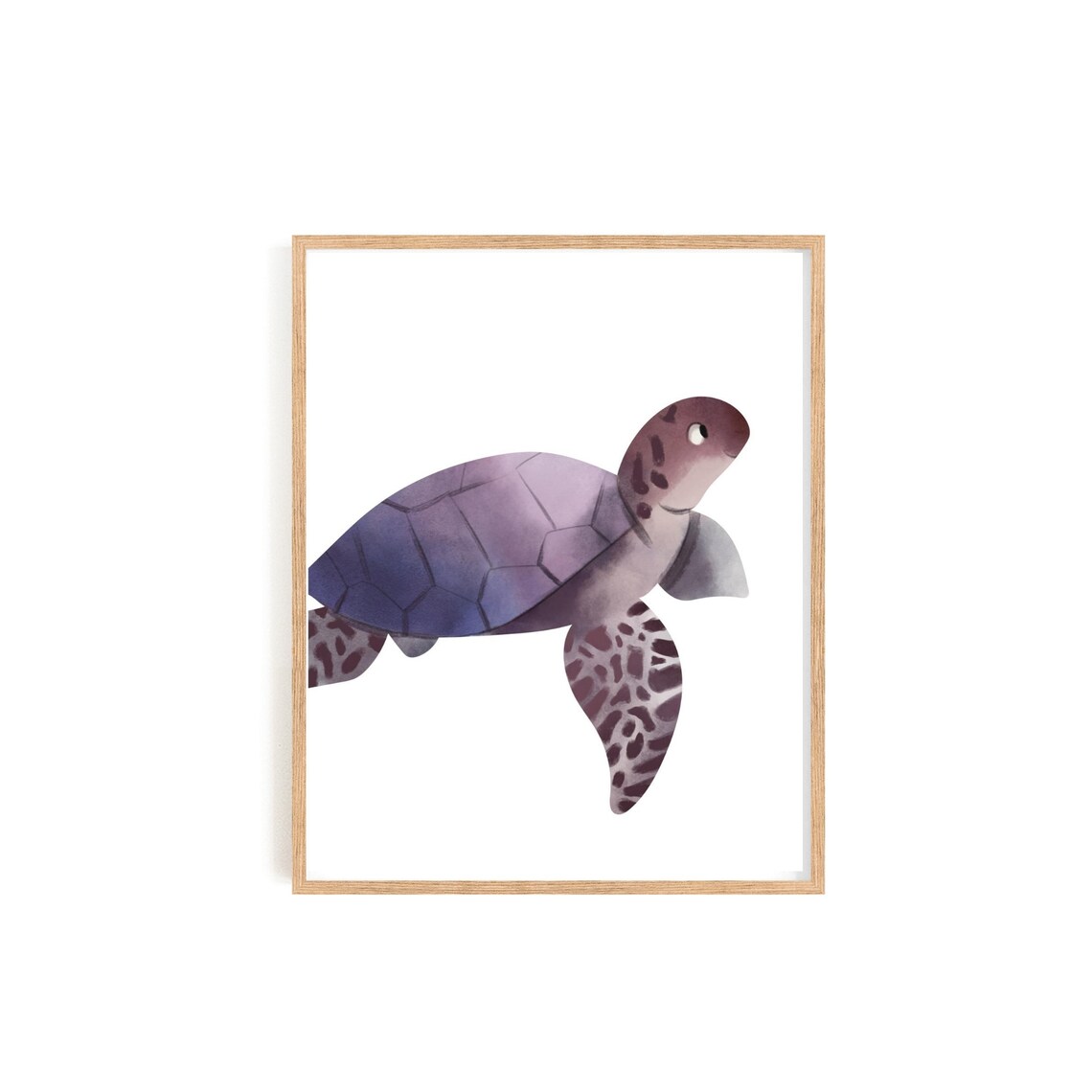 Under the Sea Wall Art Ocean Fish Turtle and Sea Horse - Etsy