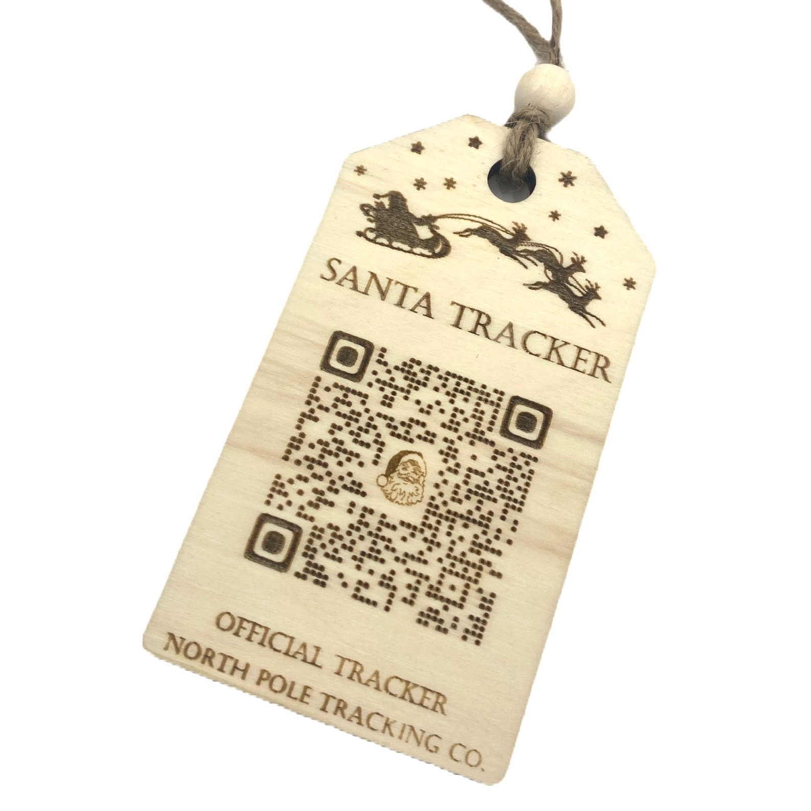 Santa Tracker, Christmas Tree Ornament Use Any Smart Device to Track ...