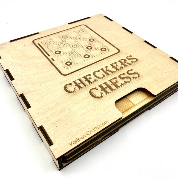 Handmade Checkers - Etsy