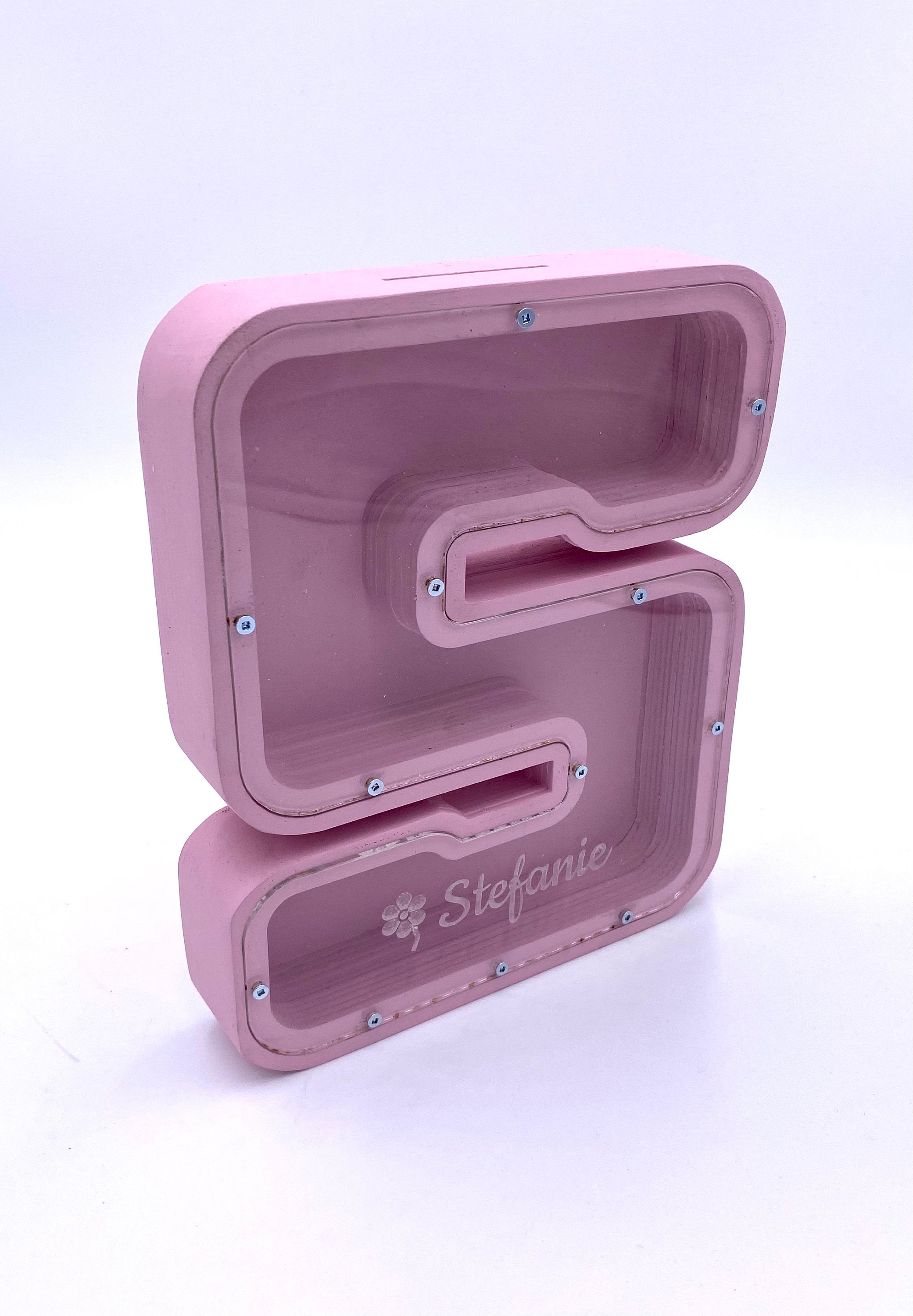 Handcrafted Alphabet Letter Piggy Bank - Etsy Canada