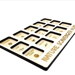 Nature Scavenger Hunt Boards With Personalization! - Etsy Canada