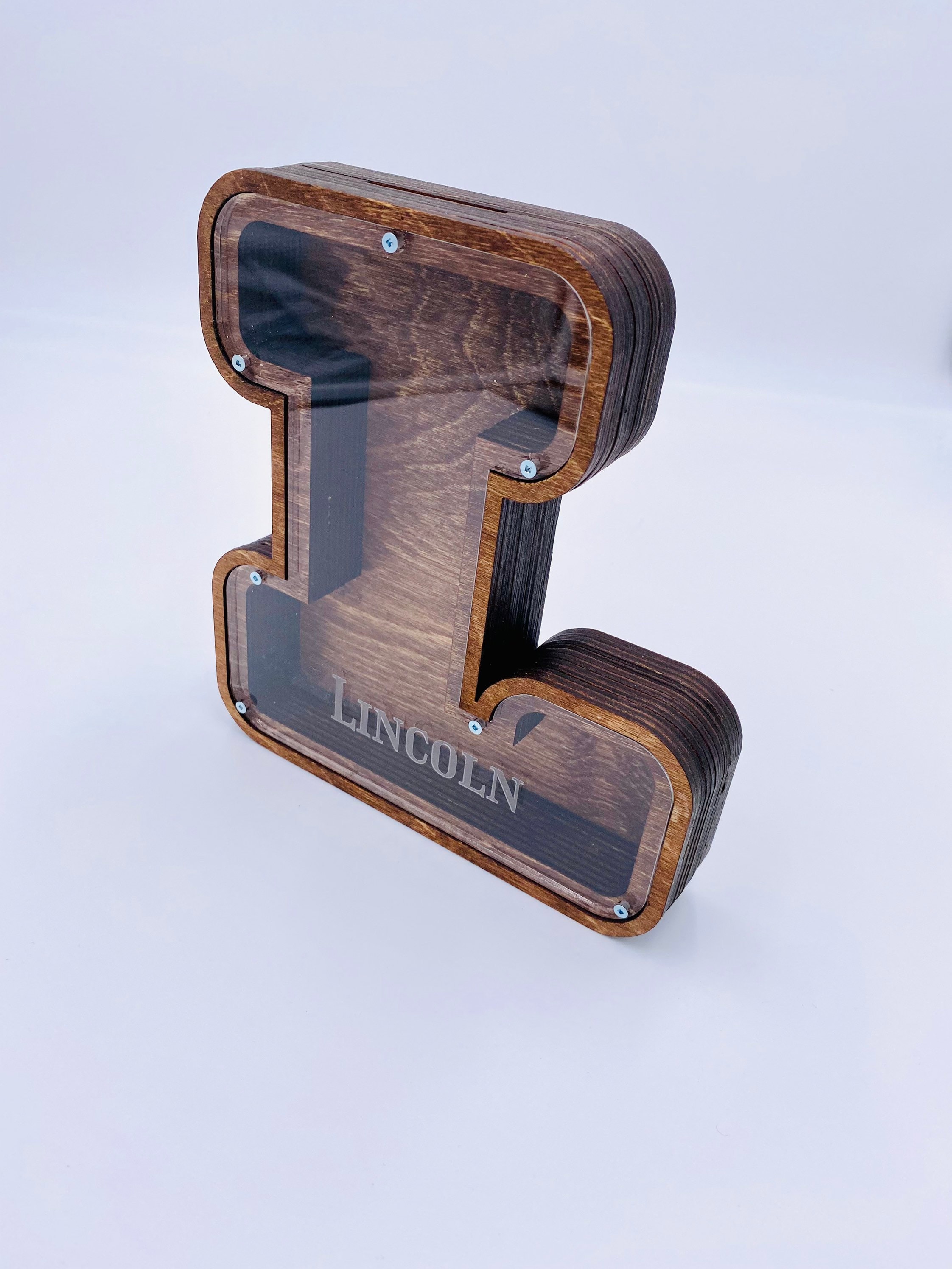 Handcrafted Alphabet Letter Piggy Bank - Etsy Canada