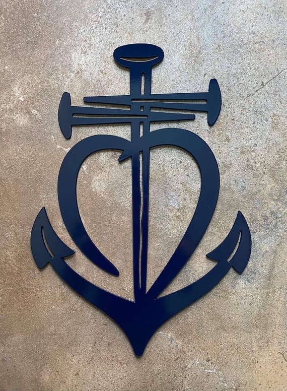 Faith Hope Love Anchor Cross Heart