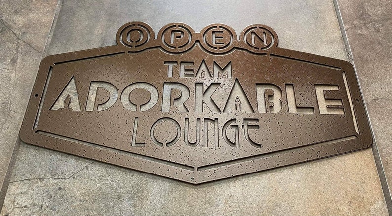 PERSONALIZED Open Cinemas Retro Movies Metal Sign Home - Etsy