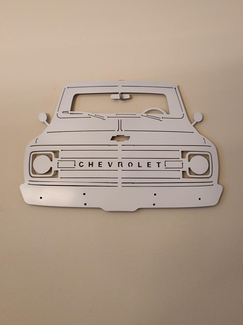 1970 Chevrolet C10 Metal Sign: Classic Truck Garage Wall Art - Etsy