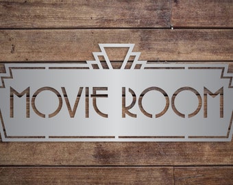 Home Theater Cinema Sign Movie Night Sign Personalized Movie Decor ...