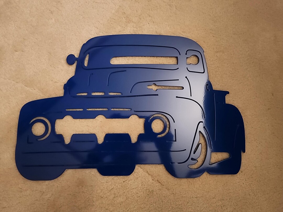 1951 Ford Truck Metal Sign: Classic Car Garage Wall Art - Etsy