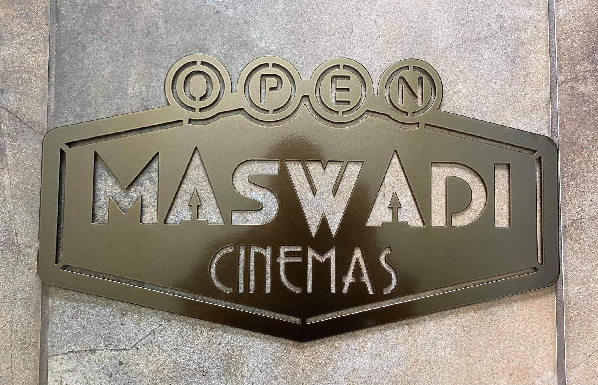 PERSONALIZED Open Cinemas Retro Movies Metal Sign Home | Etsy