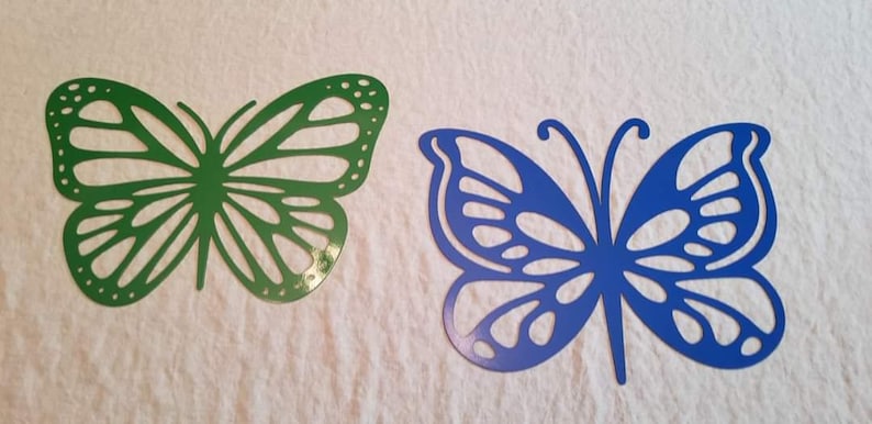 Metal Butterfly Wall Art: Powder Coated Outdoor Decor - Etsy