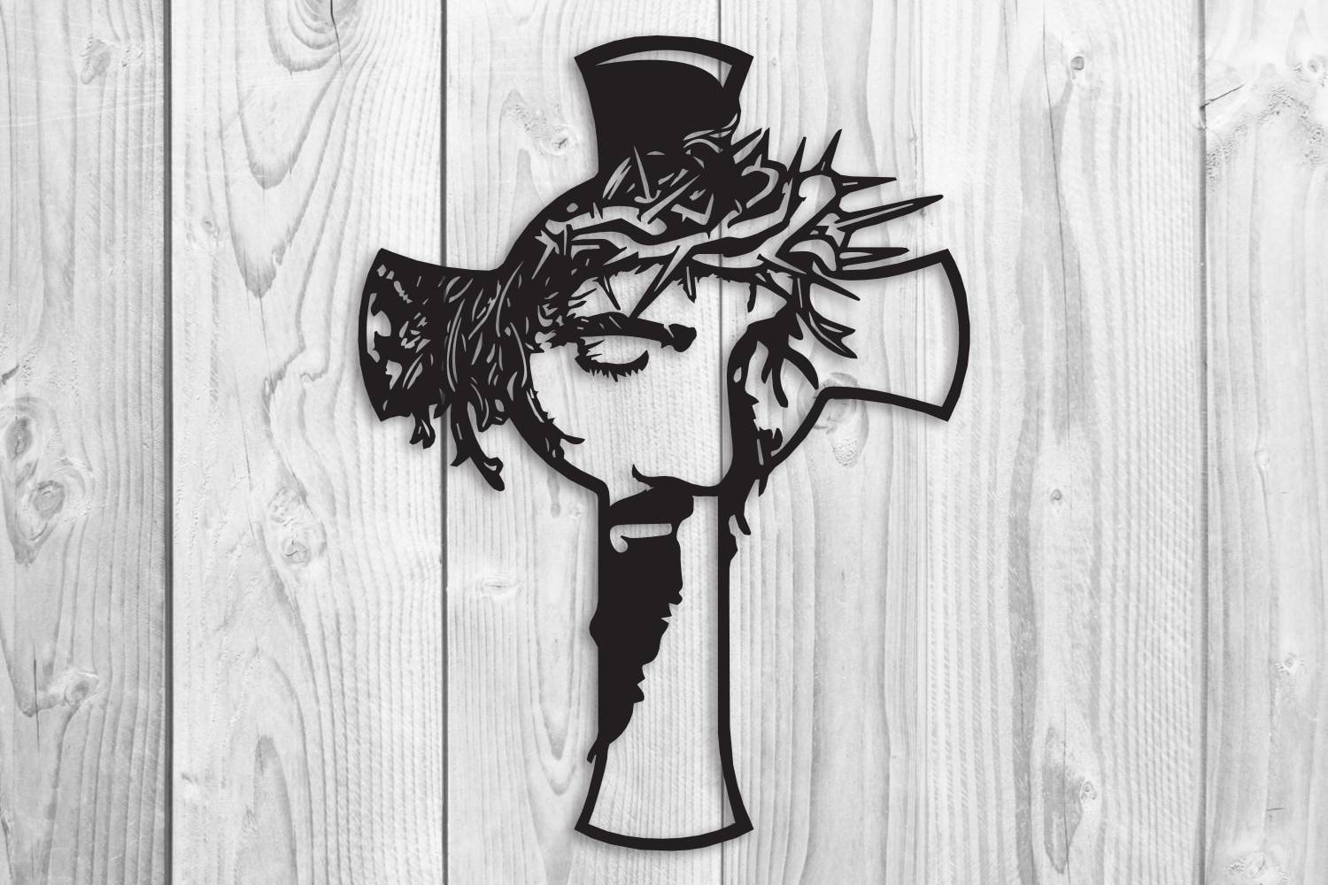 Metal Wall Sign Jesus Art Cross Art Metal Cross Church | Etsy