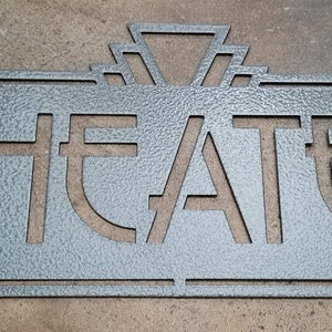 Retro Theater Metal Sign - Home Theater Decor - Father's Day Gift ...