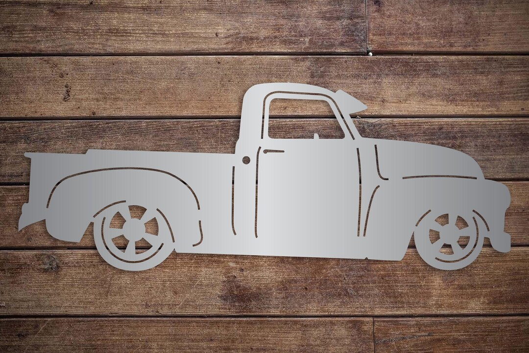 1951 GMC Truck Metal Sign: Classic Car Garage Wall Art - Etsy