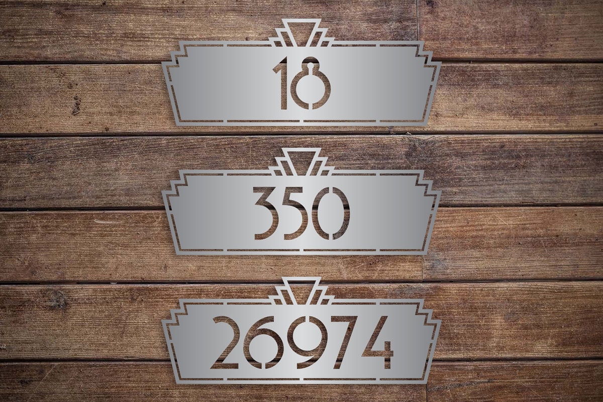 Retro Address Metal Sign Unique Address Sign Showstopper - Etsy UK