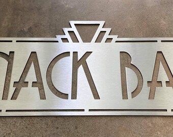 Snack Bar Sign - Etsy