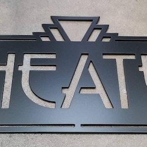 Retro Theater Metal Sign - Home Theater Decor - Father's Day Gift ...